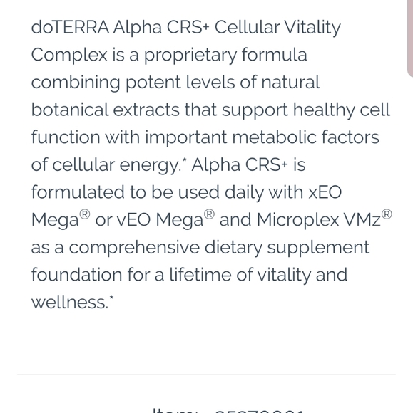Other | Doterra Vitamin | Poshmark